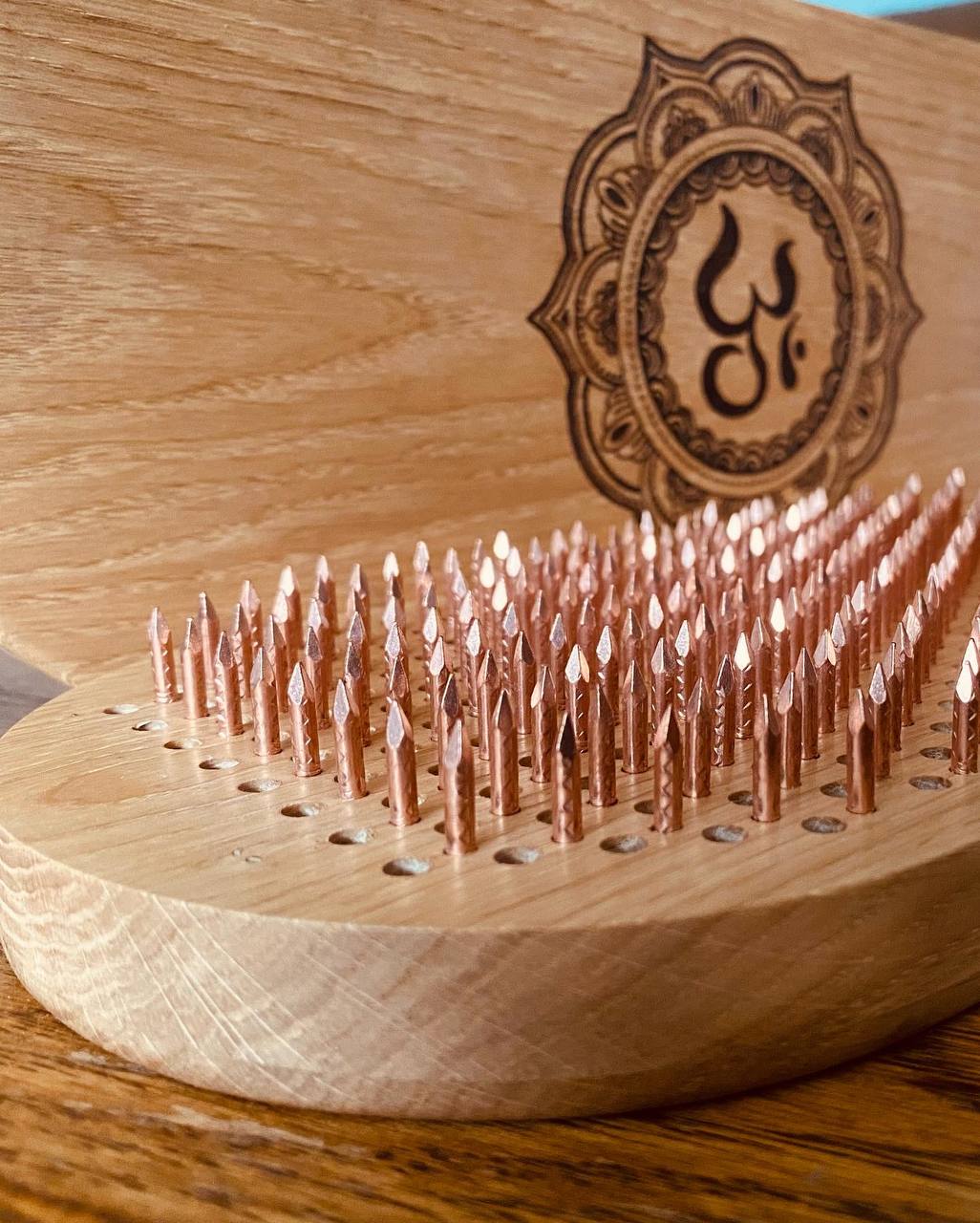 Copper nail sadhu board. Black 8, 10, 12,15, 20 mm- UlmBaum